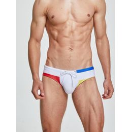 Seobean Sportbadehose Herren Gr&ouml;&szlig;e XXL wei&szlig;