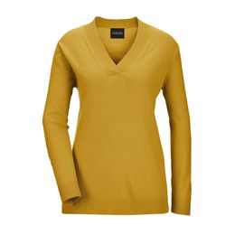Madeleine Mode Madeleine Pullover Damen Gr&ouml;&szlig;e XL safran