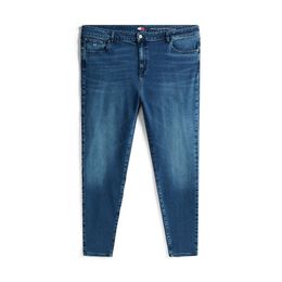 Tommy Jeans Curve Jeans Damen Gr&ouml;&szlig;e 42 dunkelblau
