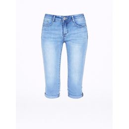Fraternel Jeans 'Fraternel Capri Jeans' Damen Gr&ouml;&szlig;e 36 hellblau