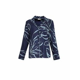 Cyberjammies Pyjamahemd 'Emma' Damen Gr&ouml;&szlig;e S/M navy / t&uuml;rkis