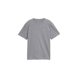 Tom Tailor T-Shirt Herren Gr&ouml;&szlig;e S grau / rot / wei&szlig;