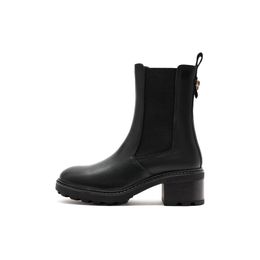 Derimod Chelsea Boots Damen Gr&ouml;&szlig;e 40 schwarz Winterschuhe