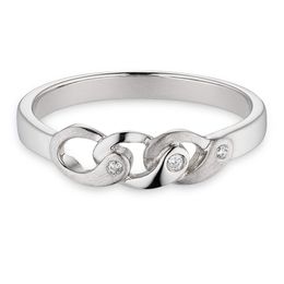 Bruno Banani Lm Ring Damen Gr&ouml;&szlig;e 54 silber