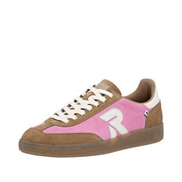 Rieker Sneaker Damen Gr&ouml;&szlig;e 38 braun / rosa / wei&szlig;