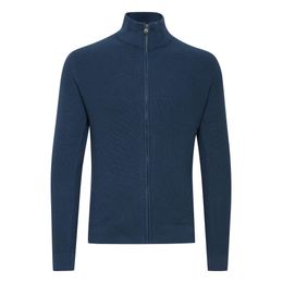 11 Project Strickjacke 'Predu' Herren Gr&ouml;&szlig;e XL blau / dunkelblau
