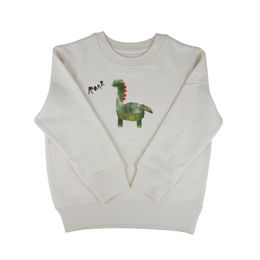Meladi Sweatshirt 'Dino' M&auml;dchen Gr&ouml;&szlig;e 98/104 naturwei&szlig;