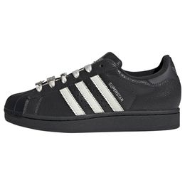 adidas originals Sneaker 'Superstar II' Damen Gr&ouml;&szlig;e 43/43.5 anthrazit / wei&szlig;