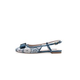 Gattinoni Sandale Damen Gr&ouml;&szlig;e 37 blau / navy / naturwei&szlig;