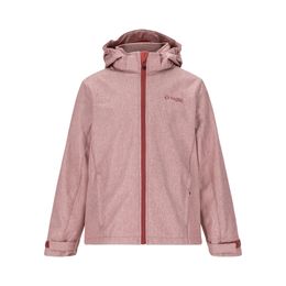 ZIGZAG Sportjacke 'MANONE' M&auml;dchen Gr&ouml;&szlig;e 152 hellrot / silber