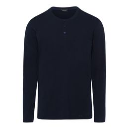 Hanro Longsleeve 'Living Shirts' Herren Gr&ouml;&szlig;e XXL dunkelblau