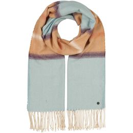 FRAAS Schal Damen Gr&ouml;&szlig;e One Size camel / pastellblau / lilameliert / apricot