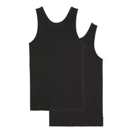 Marc O'Polo Marc O'polo Tanktop ' Iconic Rib ' Herren Gr&ouml;&szlig;e M schwarz
