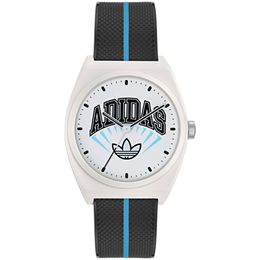 adidas originals Uhr Damen Gr&ouml;&szlig;e One Size blau / schwarz / wei&szlig;