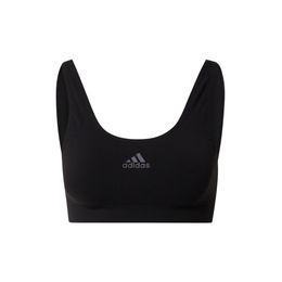 adidas Sportswear Sport-BH 'Scoop' Damen Gr&ouml;&szlig;e 90 grau / schwarz