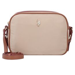 U.S. Polo Assn. Umh&auml;ngetasche 'Houston' Damen Gr&ouml;&szlig;e One Size beige / braun