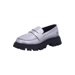 Apple of Eden Loafer 'ROSARIO' Damen Gr&ouml;&szlig;e 38 silber