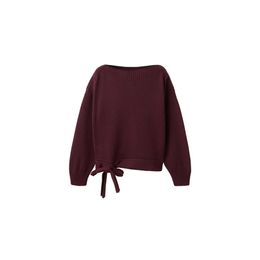MANGO TEEN Pullover 'Lacito' Damen Gr&ouml;&szlig;e M weinrot