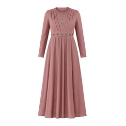 Modamihram Kleid Damen Gr&ouml;&szlig;e 42 altrosa Winterkleid