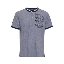 FQ1924 T-Shirt 'Likay' Herren Gr&ouml;&szlig;e XL navy / wei&szlig;