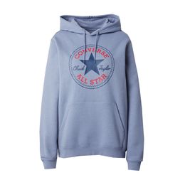 Converse Sweatshirt 'Go-To All Star' Damen Gr&ouml;&szlig;e XXS blau / rauchblau / rot