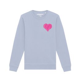 Watapparel Sweatshirt Herren Gr&ouml;&szlig;e XL hellblau / pink