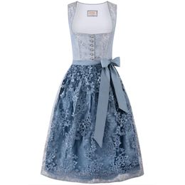 Stockerpoint Dirndl 'Sidonia' Damen Gr&ouml;&szlig;e 38 rauchblau