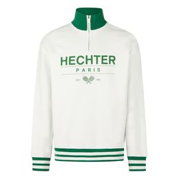 HECHTER PARIS Sweatshirt sportives Design Herren Gr&ouml;&szlig;e XXL wei&szlig;