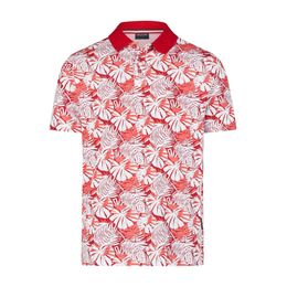 HECHTER PARIS Shirt Herren Gr&ouml;&szlig;e M rot / wei&szlig;