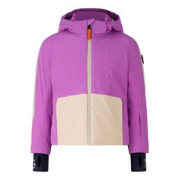 Bogner Kids Skijacke Anuk ' ' M&auml;dchen Gr&ouml;&szlig;e 152/158 beige / lila
