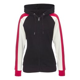 H.I.S. H.I.S Sweatjacke Damen Gr&ouml;&szlig;e XS rot / schwarz / wei&szlig;