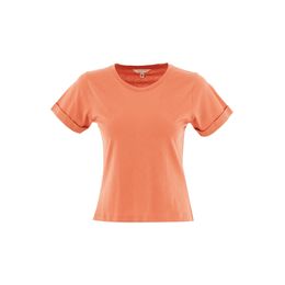 Organication T-Shirt Damen Gr&ouml;&szlig;e L orange