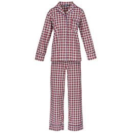 Polo Ralph Lauren Pyjama ' Trail Tartans ' Damen Gr&ouml;&szlig;e M bordeaux Winterkleid