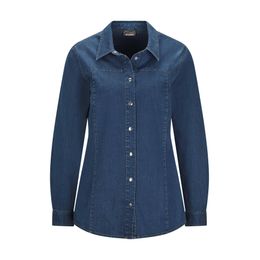 GOLDNER Bluse Damen Gr&ouml;&szlig;e XL blau