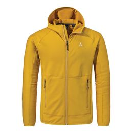Sch&ouml;ffel Sch&ouml;ffel Fleecejacke ' Hiking Fleece Hoody Style Cascata MNS ' Herren Gr&ouml;&szlig;e M gelb