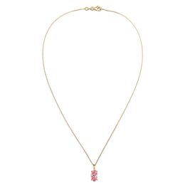 Elli Kette Damen Gr&ouml;&szlig;e 40 gold / rosa