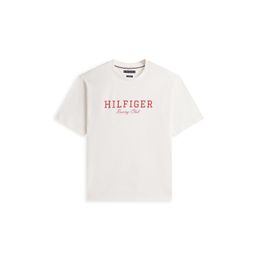 Tommy Hilfiger T-Shirt Herren Gr&ouml;&szlig;e XS ecru / rot