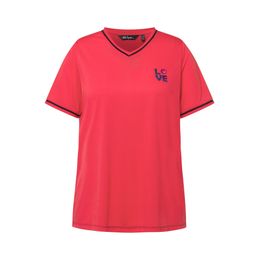 Ulla Popken Shirt Damen Gr&ouml;&szlig;e M/L blau / lila / rot / schwarz