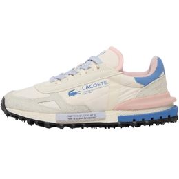 Lacoste Sneaker 'Elite Active' Damen Gr&ouml;&szlig;e 37 beige / blau / grau / rosa