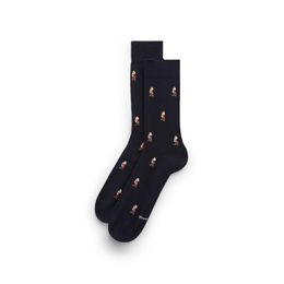 Iuman Intimissimi Uomo Socken Herren Gr&ouml;&szlig;e 40/41 blau