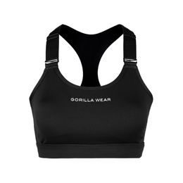 Gorilla Wear BH 'Monroe' Damen Gr&ouml;&szlig;e 80 schwarz / wei&szlig;