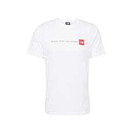 The North Face T-Shirt 'Never Stop Exploring' Herren Gr&ouml;&szlig;e M rot / schwarz / wei&szlig;