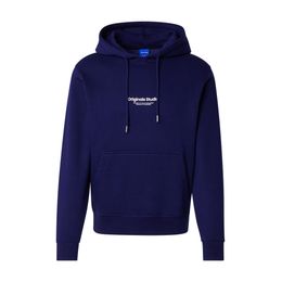 Jack & Jones Jack & Jones Sweatshirt 'VESTERBRO' Herren Gr&ouml;&szlig;e S marine / wei&szlig;