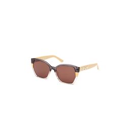 Guess Sonnenbrille Damen Gr&ouml;&szlig;e One Size braun / gold