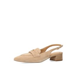 Manfield Slingpumps Damen Gr&ouml;&szlig;e 41 beige