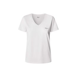 Pepe Jeans T-Shirt 'Macy' Damen Gr&ouml;&szlig;e XL schwarz / wei&szlig;