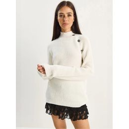 Bianco Lucci Pullover Damen Gr&ouml;&szlig;e S/L wollwei&szlig;