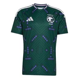 adidas Performance Trikot 'Saudi-Arabien 26' Herren Gr&ouml;&szlig;e S tanne / lila / wei&szlig;