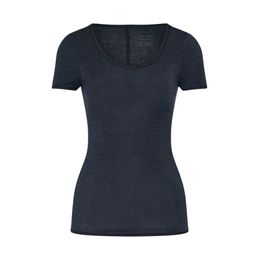Schiesser Unterhemd Damen Gr&ouml;&szlig;e XXL navy