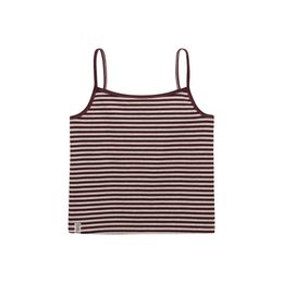 Superdry & Co Top 'Athletic Essentials' Damen Gr&ouml;&szlig;e L greige / weinrot